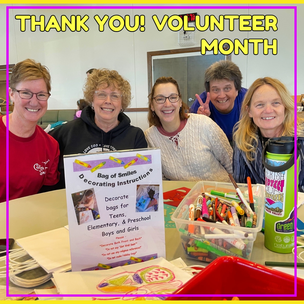 Volunteer Month Vignettes 2024 – Caitlin's Smiles