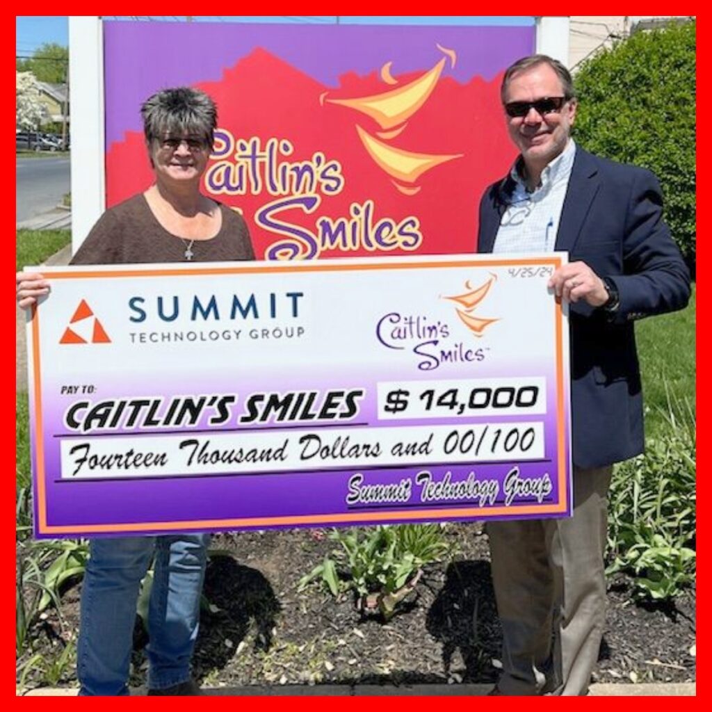 Summit Technology Group Sends Smiles! – Caitlin's Smiles